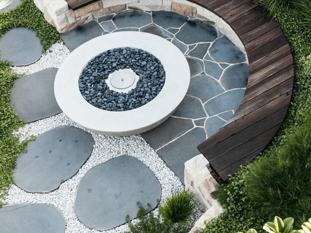 Organic Bluestone Stepping Stones - ACM Blocks