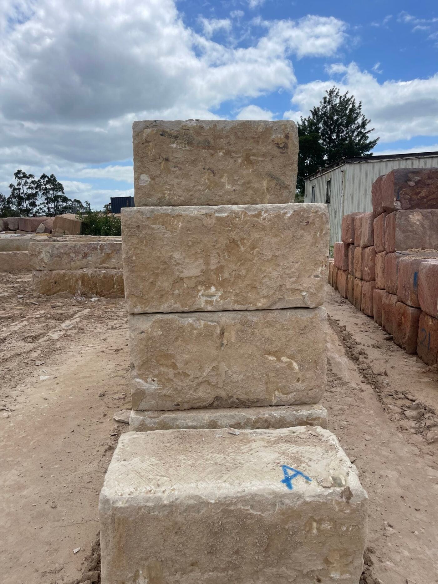 Sandstone 1m Logs - ACM Blocks