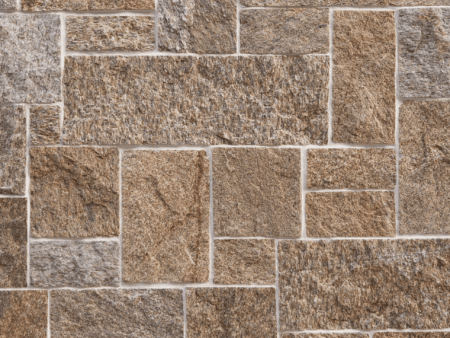 Leo Tumbled Stone Cladding - ACM Blocks