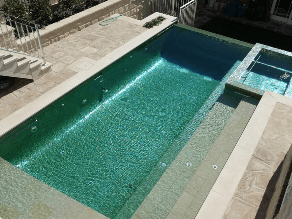Ezarri Iris Green Pearl Mosaic - ACM Blocks