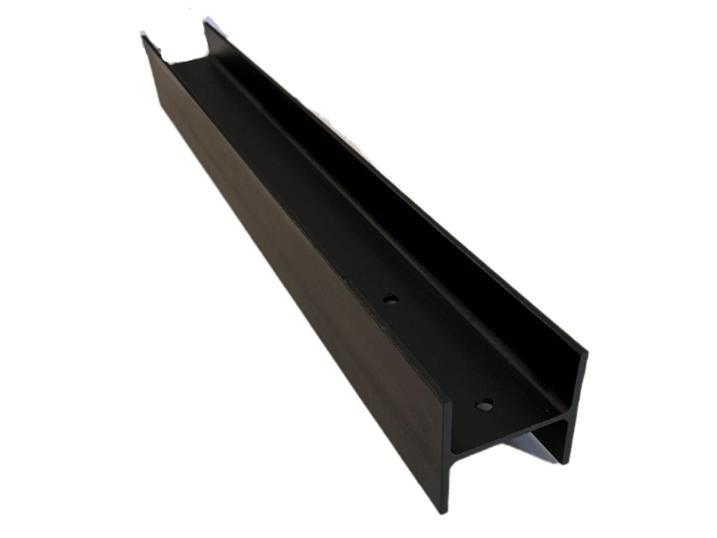 100mm Black H Posts - ACM Blocks